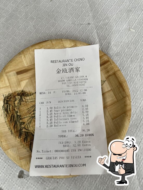 Restaurante Chino Jinou, Armilla - Opiniones del restaurante