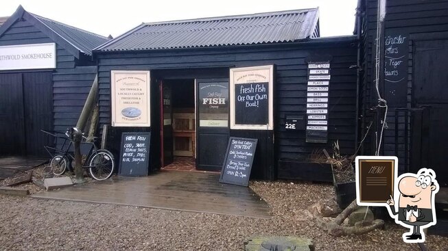 Menu at The Blyth restaurant, Southwold