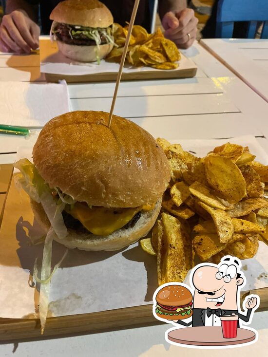 Menu at Home Burger, Gökçeada