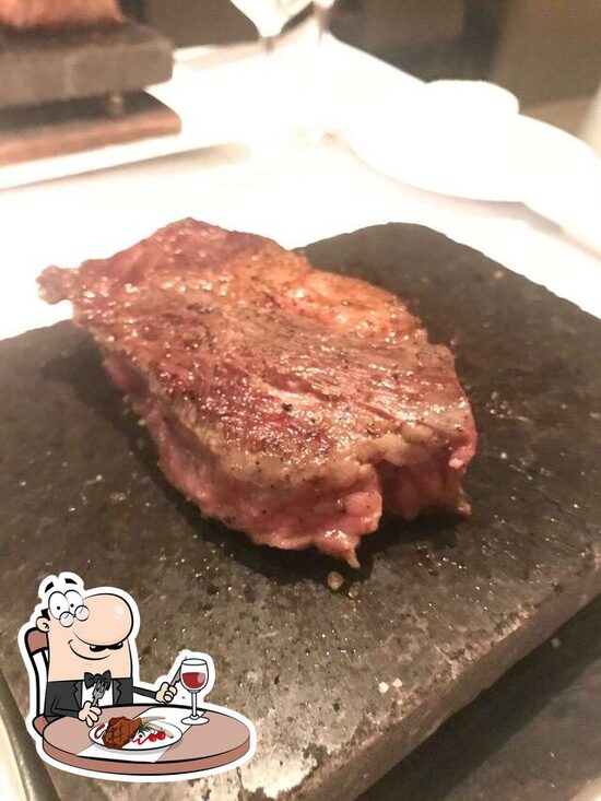 Menu at House of Wagyu Stone Grill steakhouse, Pasay