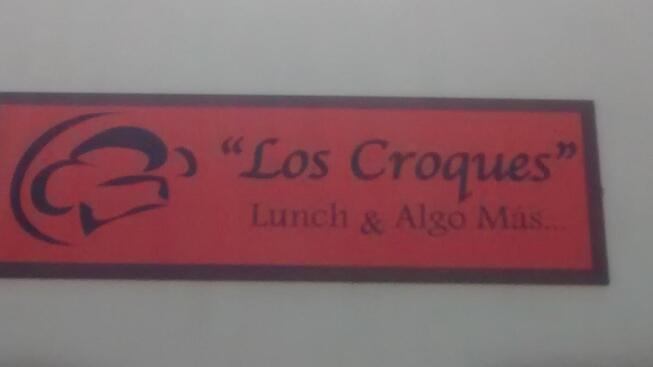 Menu at Los Croques Lunch & Algo Mas restaurant, Guadalupe