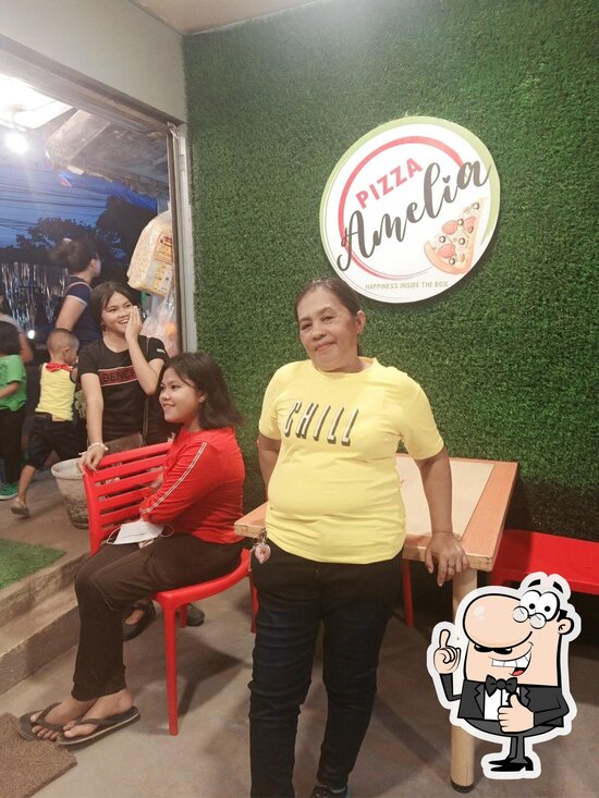 Menu at Pizza Amelia restaurant, Danao City