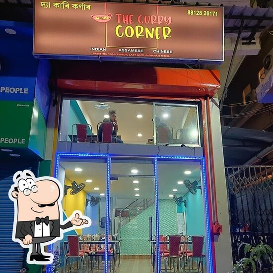 Menu at The Curry Corner, Guwahati