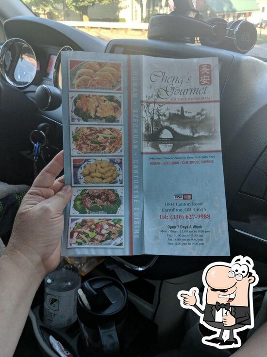 Menu at Cheng's Gourmet restaurant, Carrollton