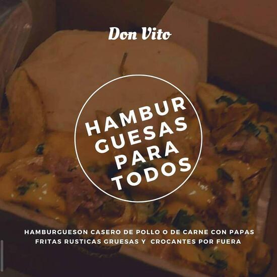 Menu at DON VITO restaurant, Azul