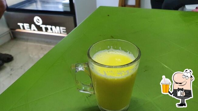 Menu at Tea time, India, GJJQ+RWX
