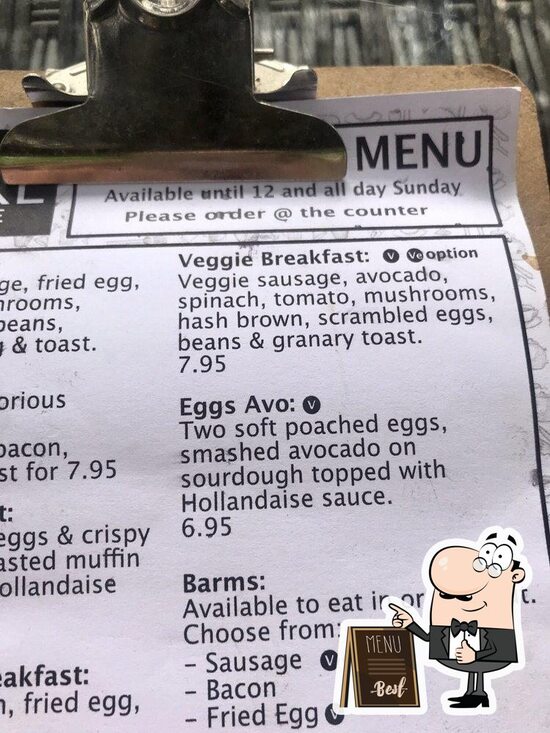 Menu at The Bake House pub & bar, Runcorn
