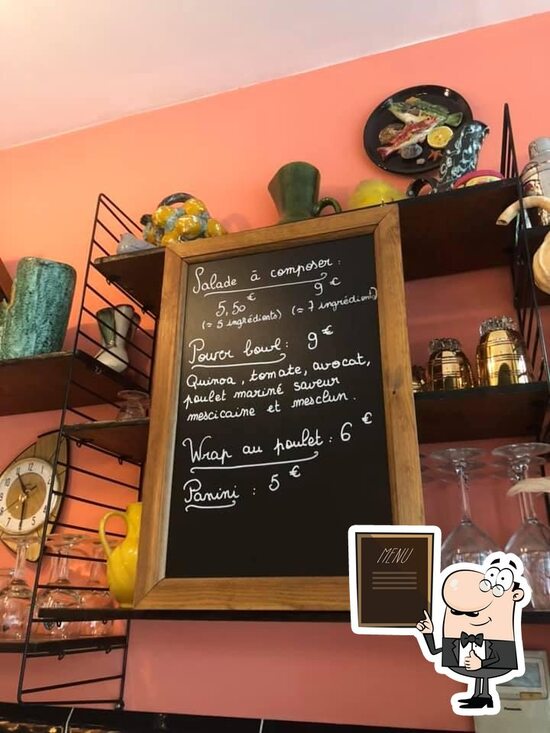 Menu au chez cui-cui restaurant, Montpellier