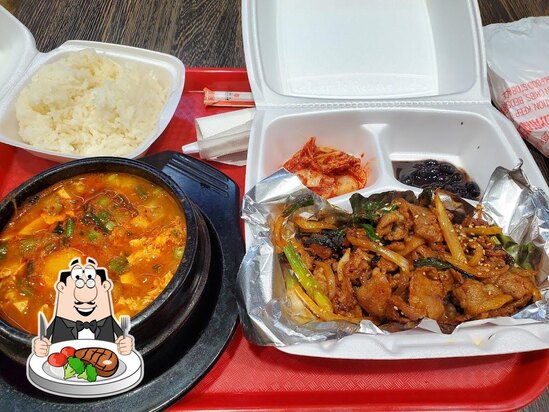 Menu at Seoul Soon Tofu restaurant, Orlando