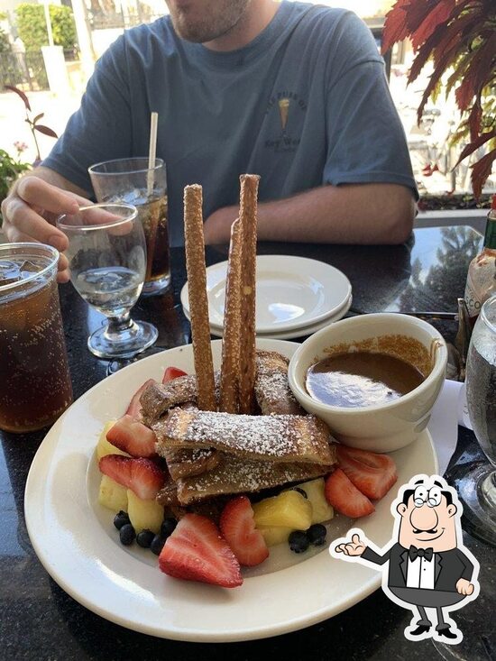 Menu at the breakfast club, too, Key West, 610 Greene St