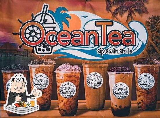 Menu at OCEAN TEA cafe, Mabini