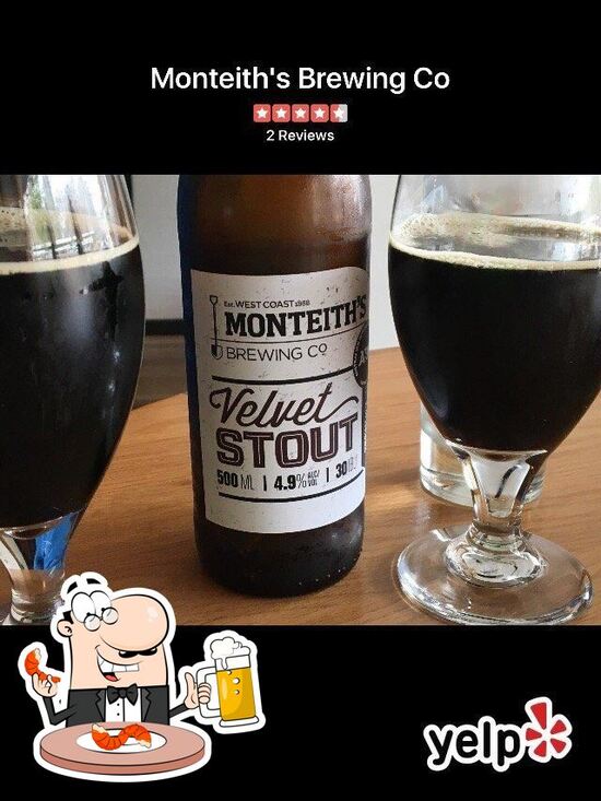 Monteith's Brewing Co, Dunedin - Restaurant menu, prices and reviews