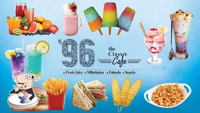 Menu at 96 the classic cafe, Maraimalai Nagar