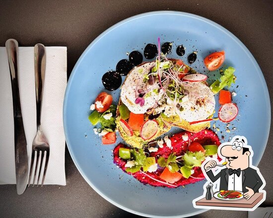 Menu at Melina’s Kitchen cafe, Oakleigh
