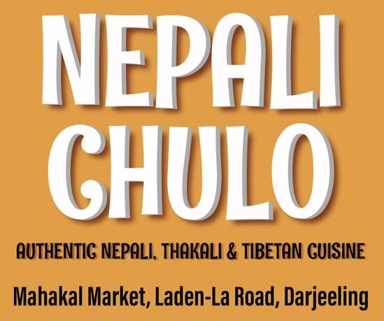 Menu at Nepali Chulo, Darjeeling