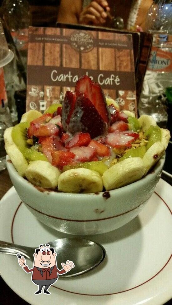 Menu em Georgia Café, Guarujá, Avenida Prestes Maia