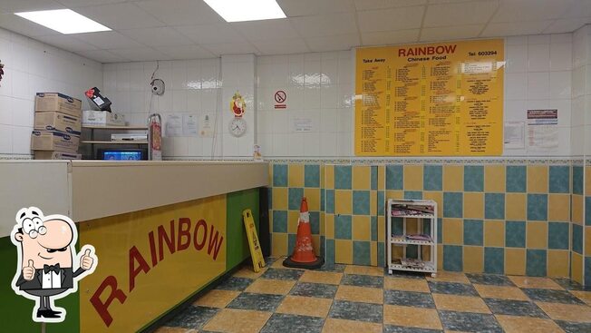 Menu at Rainbow Chinese Takeaway fast food, Whitby