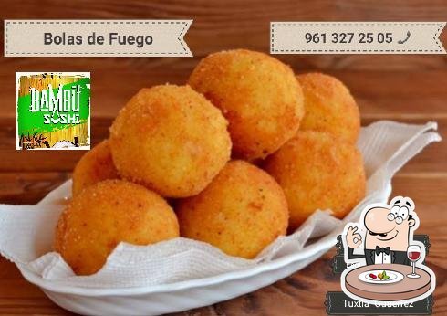 Carta del restaurante Bambú Sushi, Tuxtla Gutiérrez