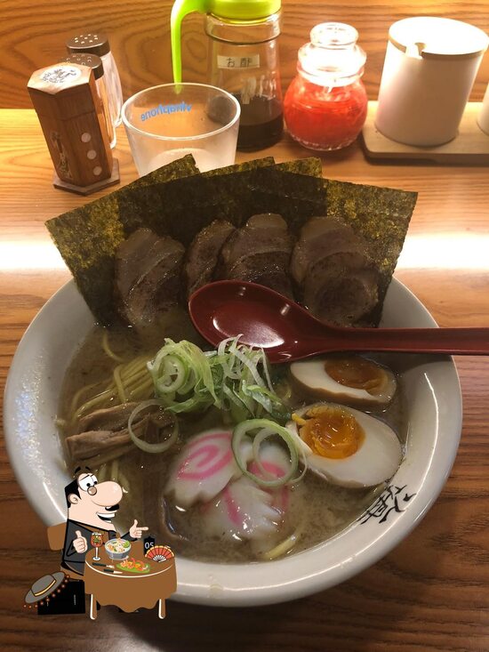 Carta del restaurante Naruto Kairen Ramen, Hanoi