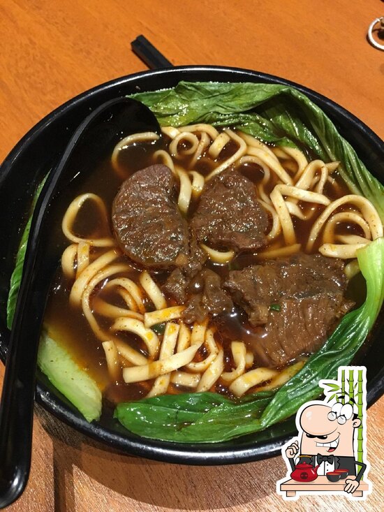 Menu at NIU LAO DA TAIWAN BEEF NOODLE restaurant, Surabaya