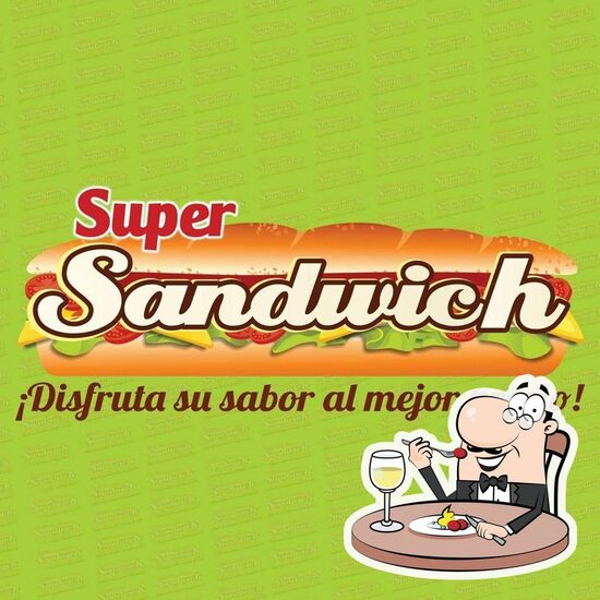 Menu at Super Sandwich restaurant, Yumbo