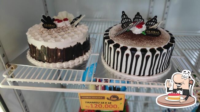 Carta de Global Cake & Bakery Jababeka, Bekasi