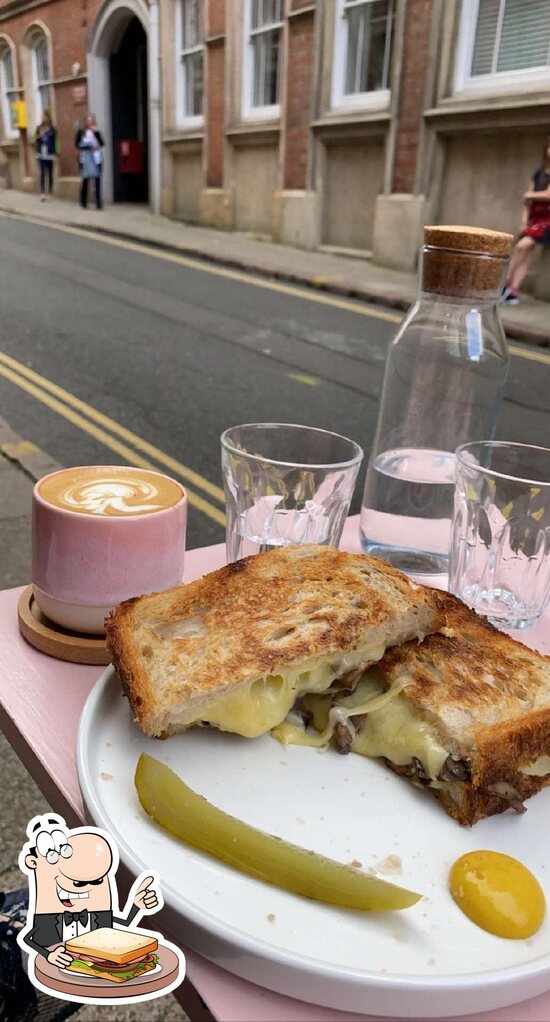 Menu at Effy cafe, Nottingham