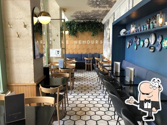 Menu at Le Nemours restaurant, Paris, 2 à 7 Galerie de Nemours