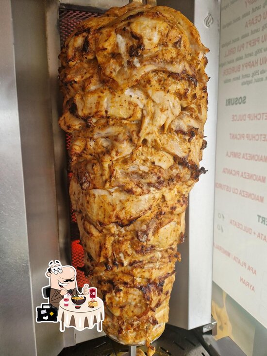 Speisekarte von Happy Kebab, Bukarest