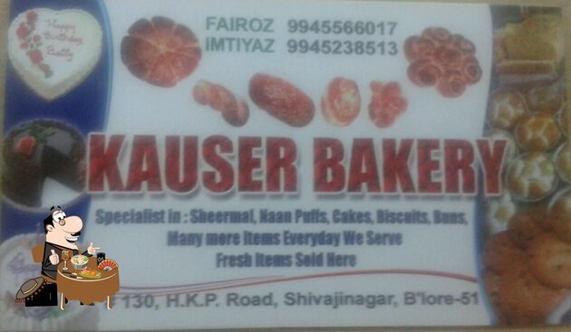 Kausar Bakery, Bengaluru - Restaurant menu, prices and reviews