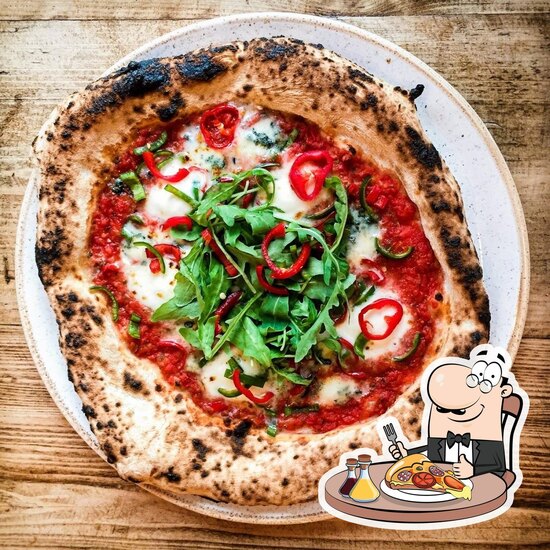 Menu at Woodbox Pizzeria, Brighton