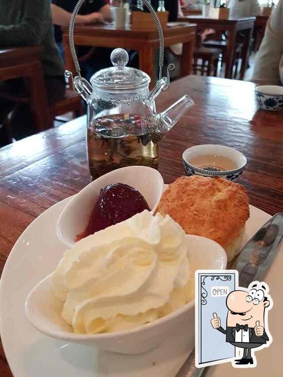 Menu at White Rabbit Teahouse cafe, Chippendale, 30 Balfour St