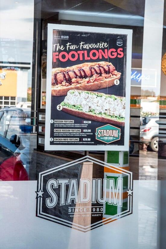 Menu at Stadium Fast Foods Twin City, Bloemfontein, Shop 30
