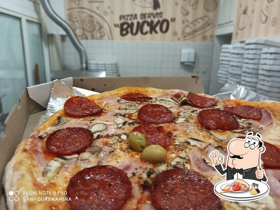 Menu at Picerija "Bucko" restaurant, Lazarevac