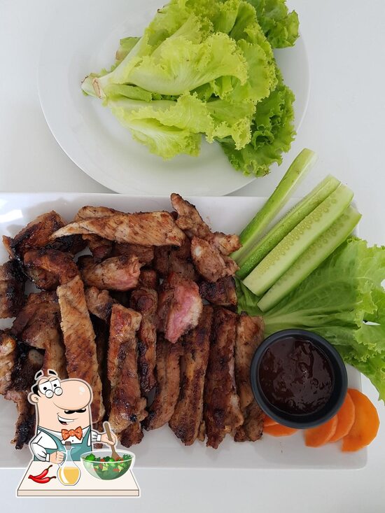 Menu at Dae Bak Korean Restaurant, Bangkok