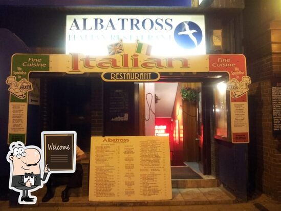 Menu at Albatross restaurant, Great Yarmouth