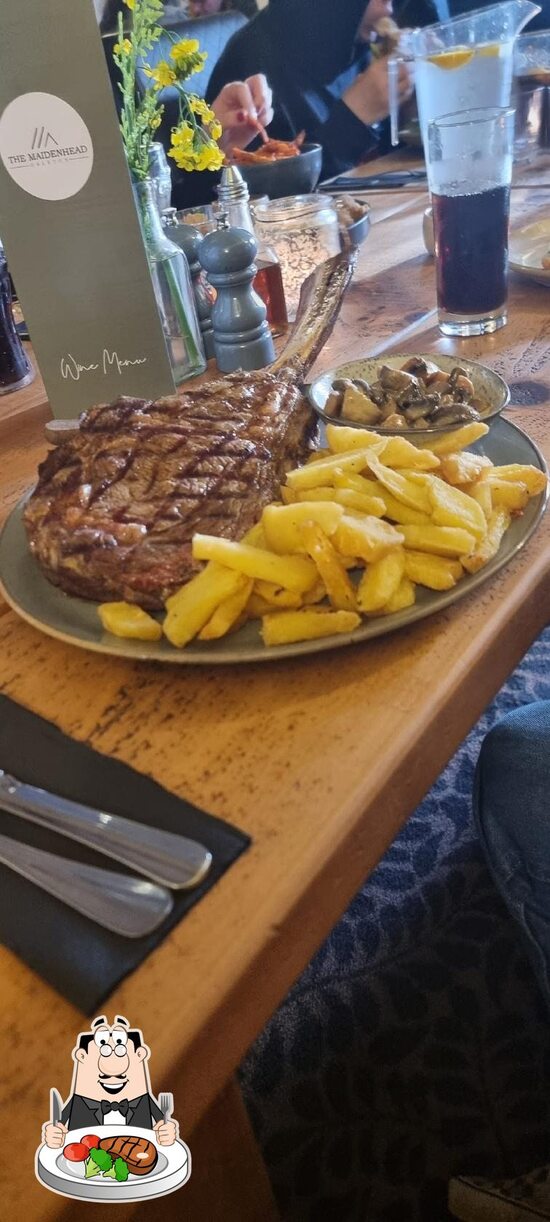 Menu at The Maidenhead restaurant, Orleton