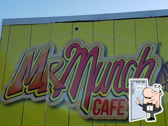 Menu at Mr Munch restaurant, Melbourne