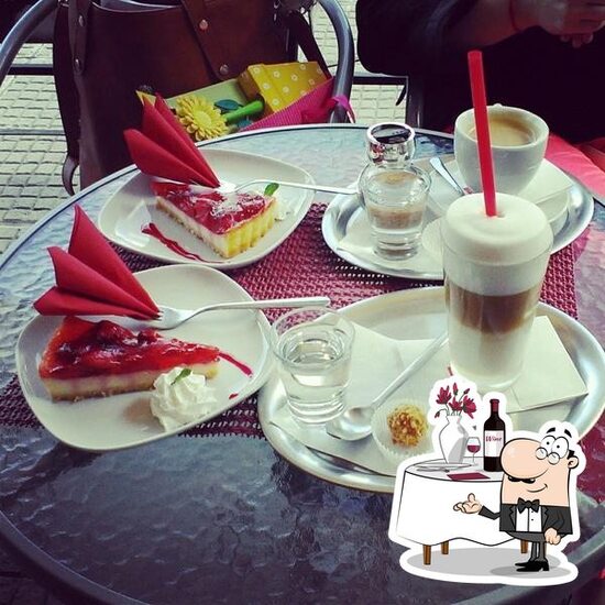 Menu at Marilyn Caffe cafe, Poprad
