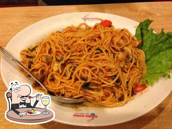 Menu at Noodle World restaurant, San Marino, 932 Huntington Dr