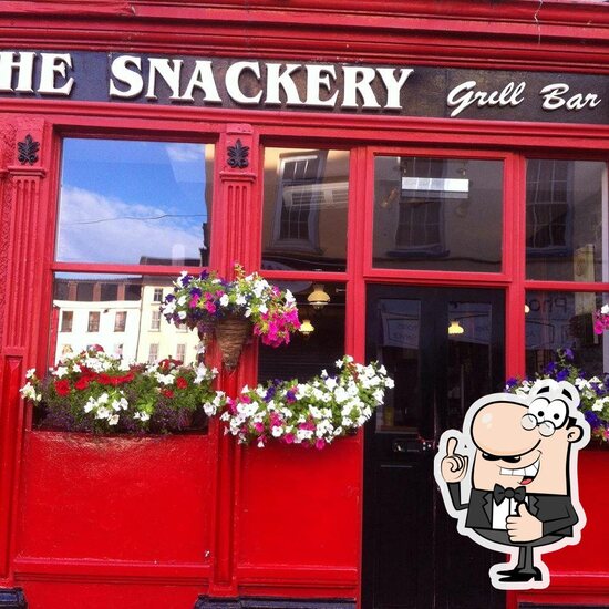 Menu at The Snackery cafe, Tralee