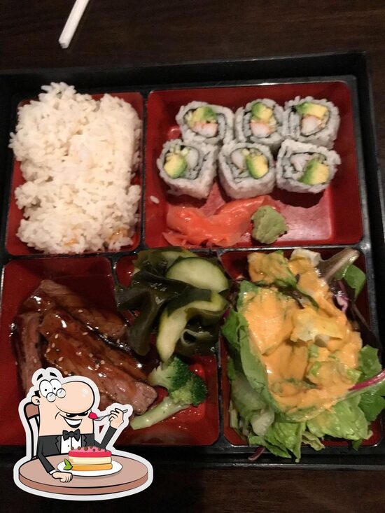 Menu at Volcano Sushi Bar & Hibachi, Del City, Main St #103