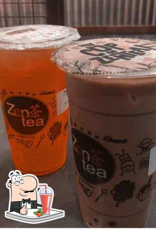 Menu at Zen Tea restaurant, Quezon City, Maginhawa Street