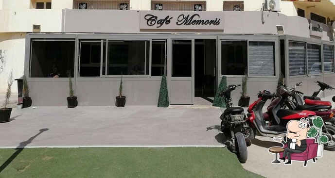 Menu at Café Memories cafe, Sfax