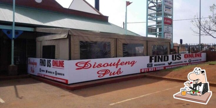Menu at Disoufeng BBQ, Soweto, Mohajane