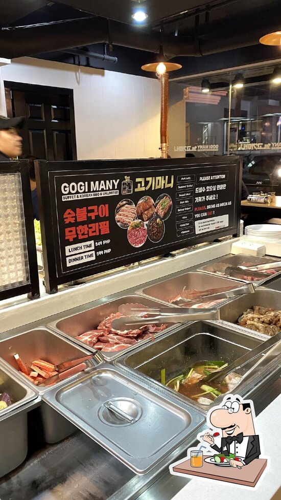 Menu at GOGI MANY BUFFET & KOREAN BBQ & UNLIMITED, Makati