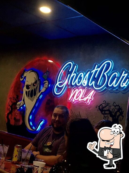 Menu at Ghost Bar, New Orleans