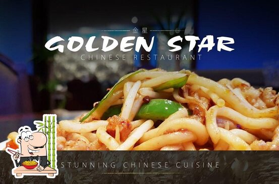 Menu at Golden Star restaurant, Middlesbrough