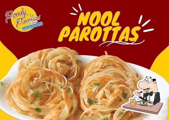 Menu at Pondy Parottas Manikonda, Hyderabad