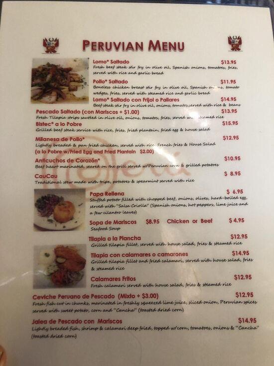 Menu at Hot & Cold restaurant, Springfield